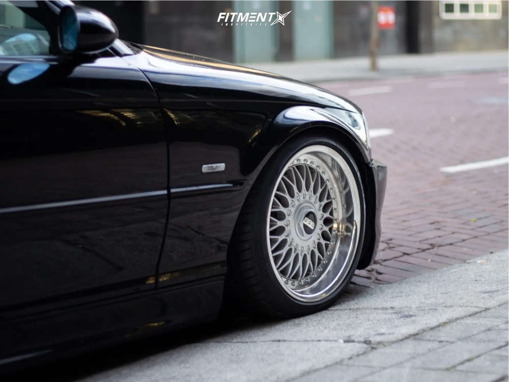 2002 BMW 330Ci Base with 17x8 BBS Rc090 and Vredestein 205x40 on Air ...