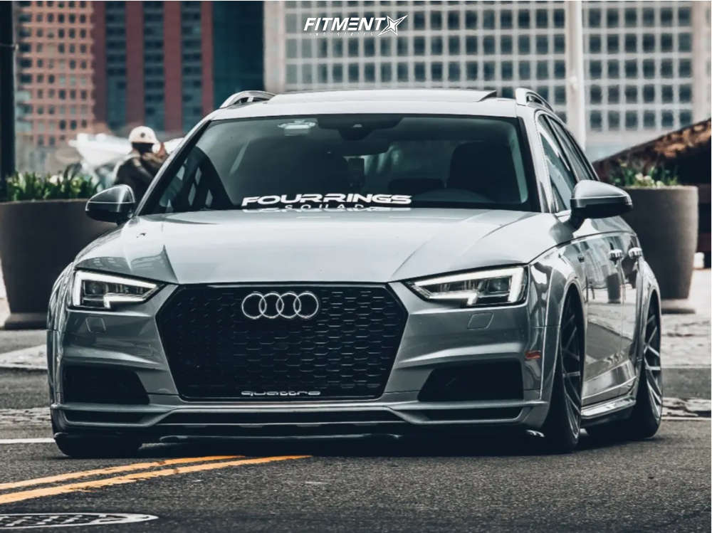 2017 Audi A4 Allroad Premium Plus with 20x10 Rotiform Blq and ...