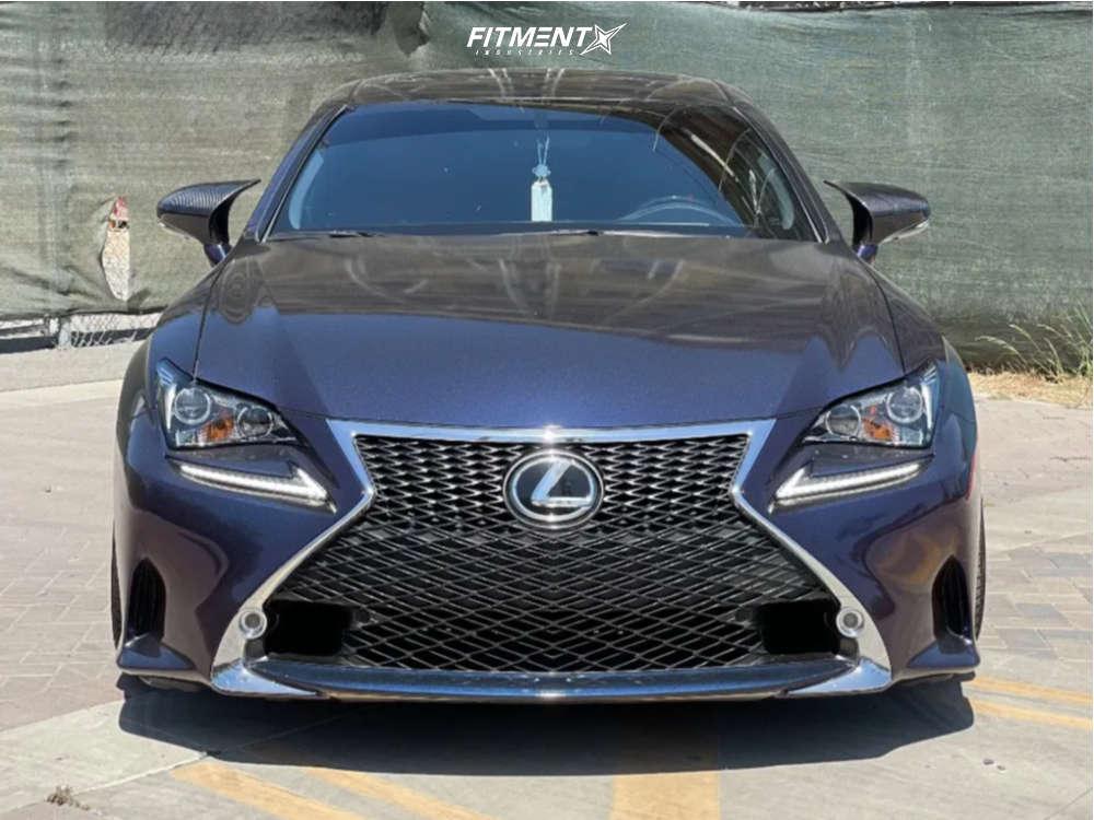 2015 Lexus RC350 F Sport with 19x9 Work Vs Xx and Falken 235x35 on ...