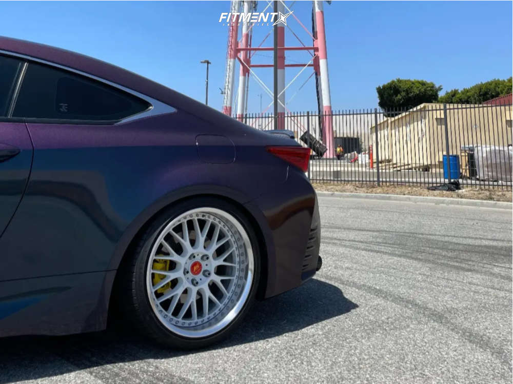 2015 Lexus RC350 F Sport with 19x9 Work Vs Xx and Falken 235x35 on ...