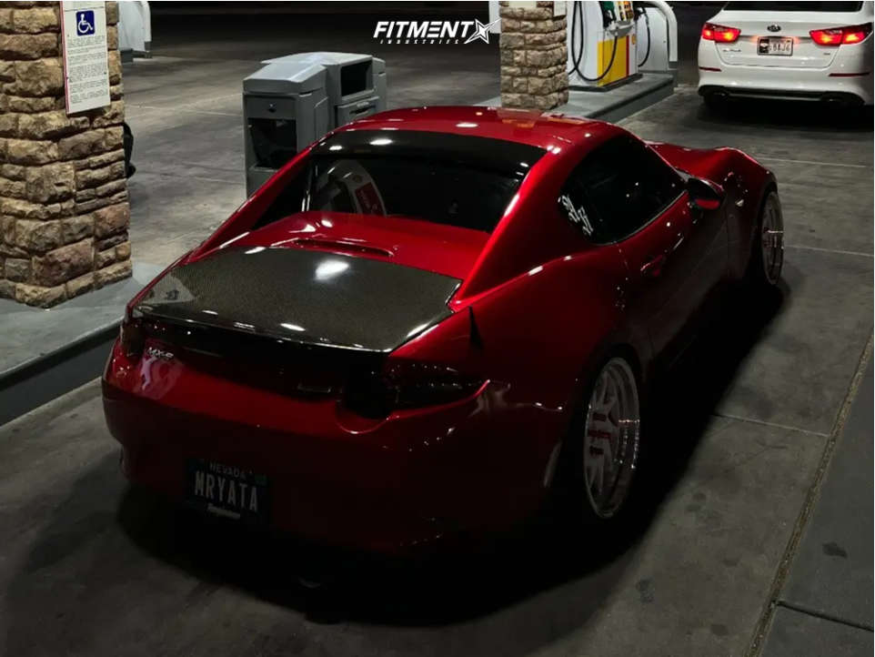 2017 Mazda MX-5 Miata RF Grand Touring with 17x9 Whistler Kr7 and Nexen ...