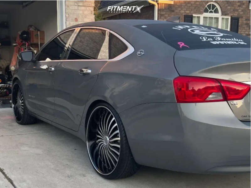 2019 Chevrolet Impala LT with 24x9 Elure 33 and Venom Power 255x25 on ...