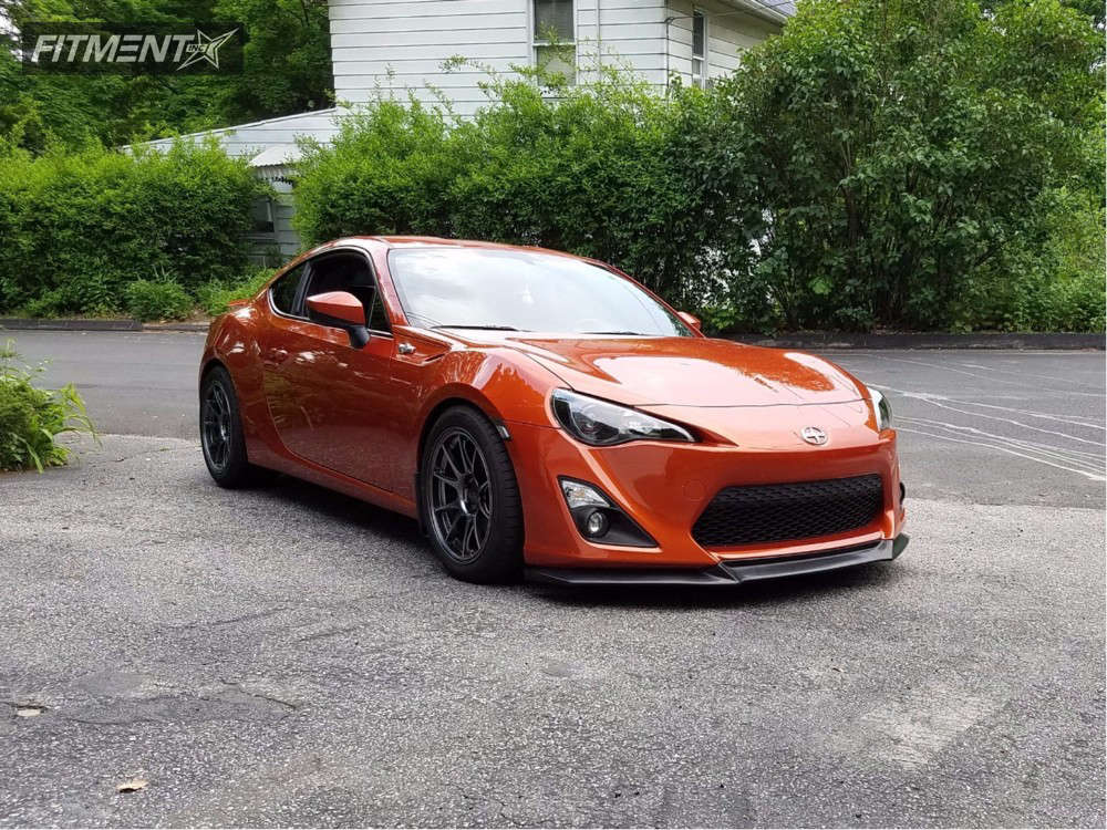 2015 Scion FR-S Base with 17x9 Rota Titan and Falken 255x40 on Lowering ...
