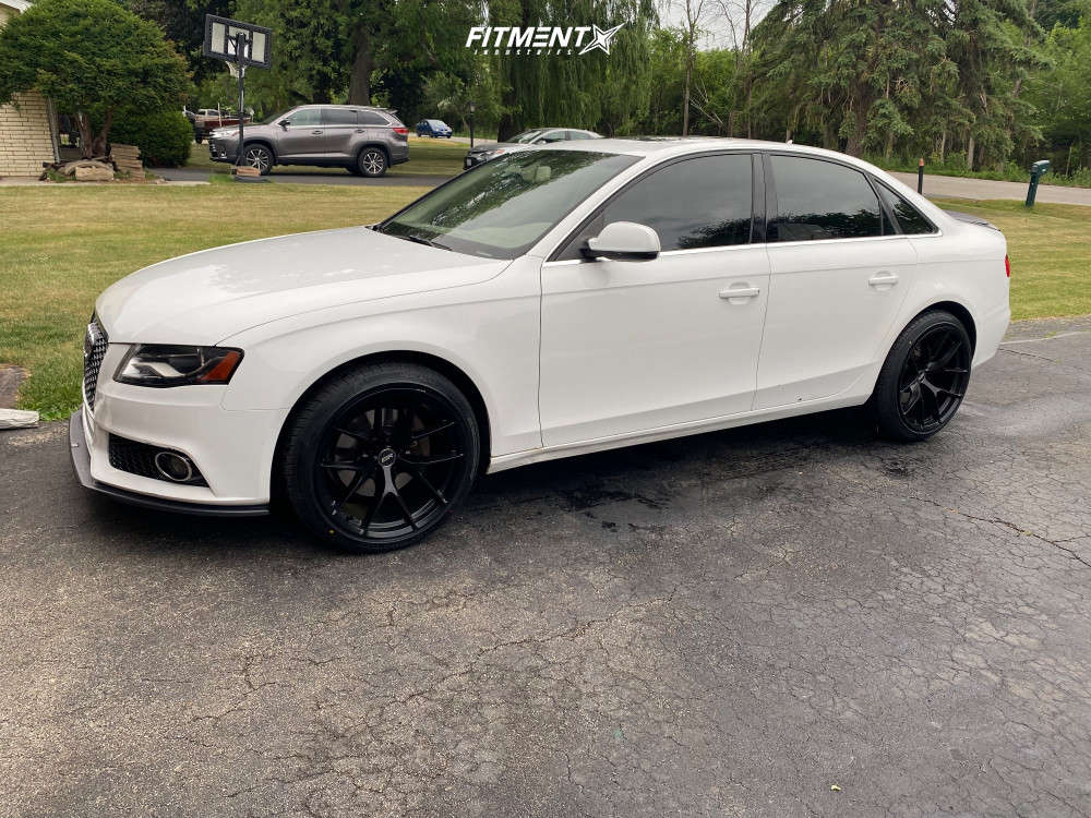2012 Audi A4 Quattro Base with 19x10.5 ESR Rf2 and Vercelli 245x40 on ...