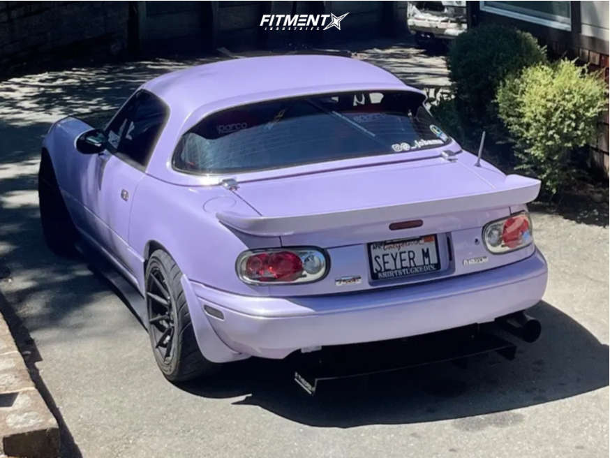 1990 Mazda Miata Base with 15x8 Advanti Racing Storm S1 and Federal ...