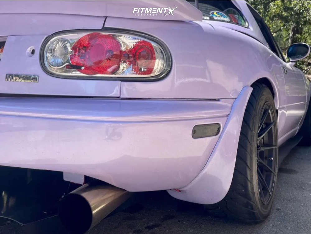 1990 Mazda Miata Base with 15x8 Advanti Racing Storm S1 and Federal ...