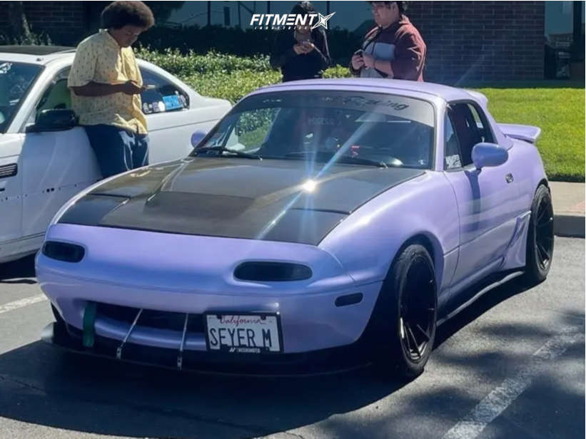 1990 Mazda Miata Base with 15x8 Advanti Racing Storm S1 and Federal ...