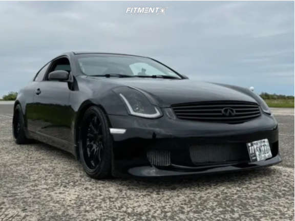 2007 INFINITI G35 Base with 19x9.5 Aodhan Ds07 and Lexani 245x35 on ...