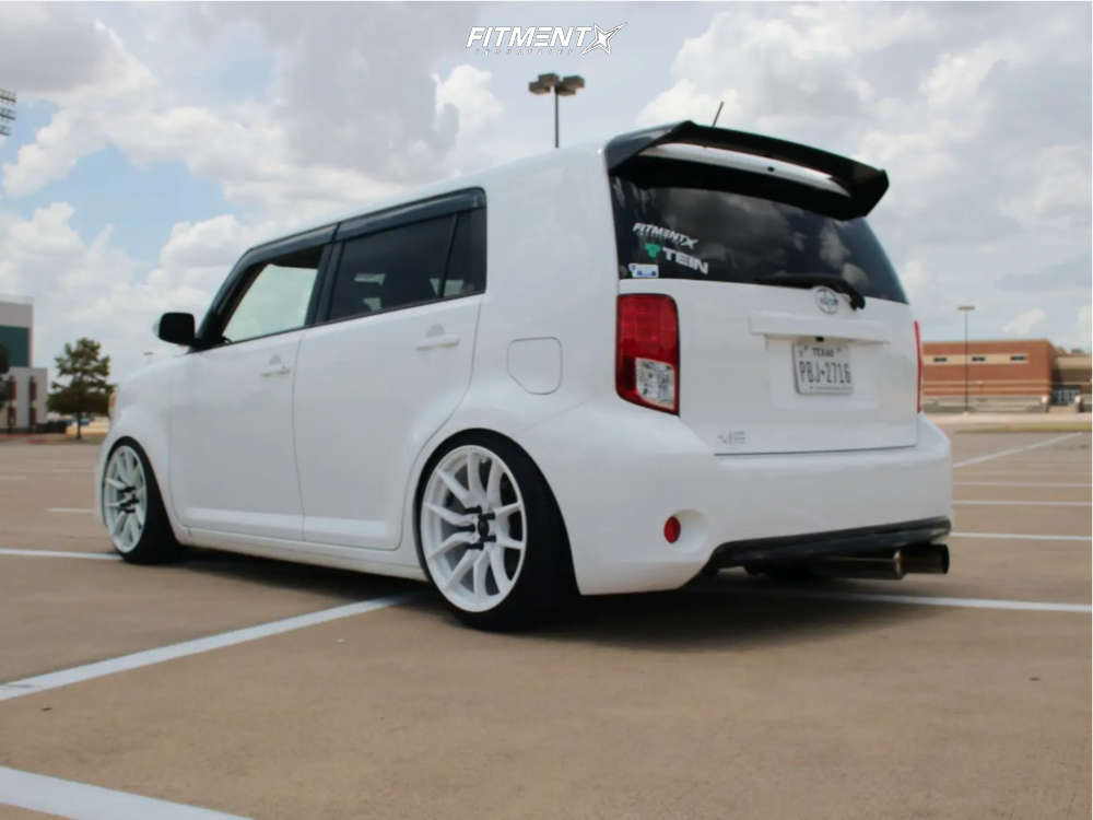 2013 Scion XB Base with 18x9.5 Option Lab R716 and Firestone 225x40 on ...