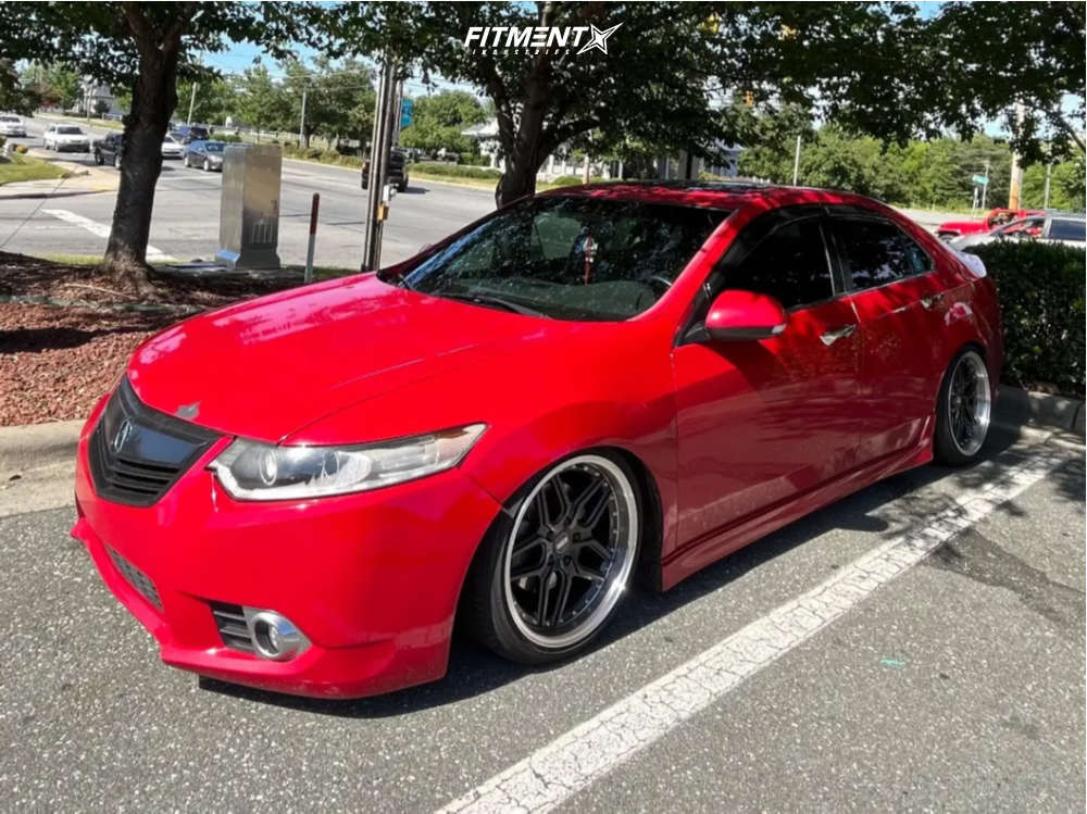 2012 Acura TSX Special Edition with 18x9.5 ESR Cs15 and Yokohama 235x35 ...