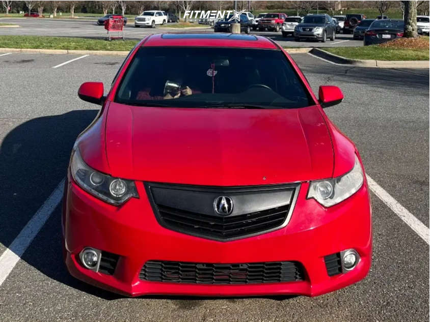 2012 Acura TSX Special Edition with 18x9.5 ESR Cs15 and Yokohama 235x35 ...