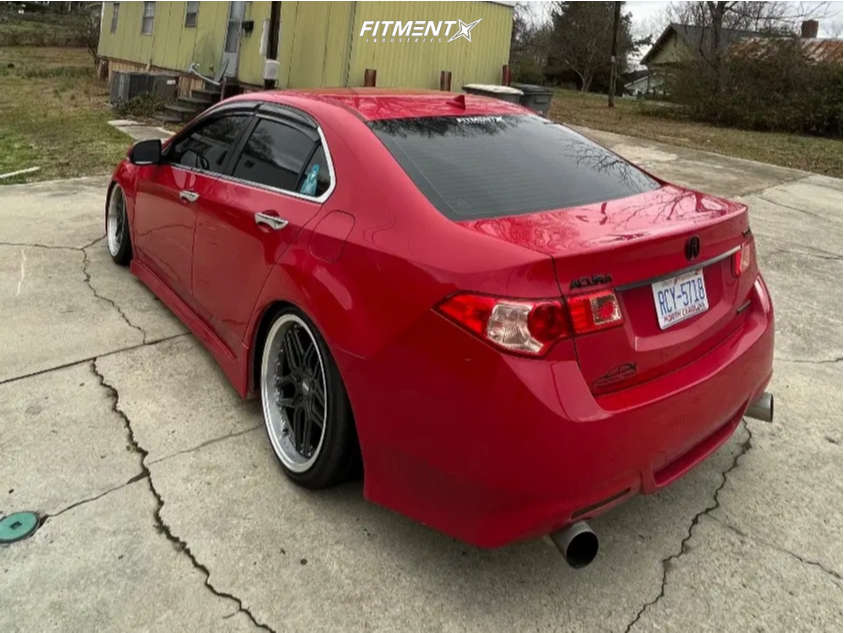 2012 Acura TSX Special Edition with 18x9.5 ESR Cs15 and Yokohama 235x35 ...