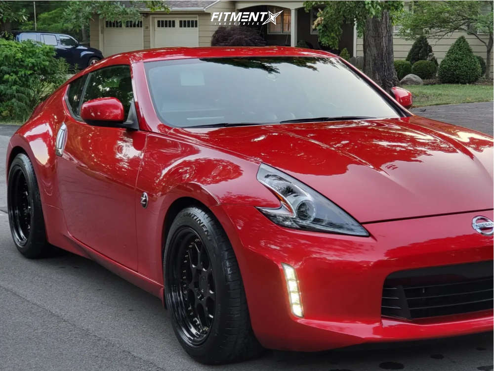 2020 Nissan 370Z Base with 18x9.5 Aodhan Ds01 and Continental 255x45 on ...