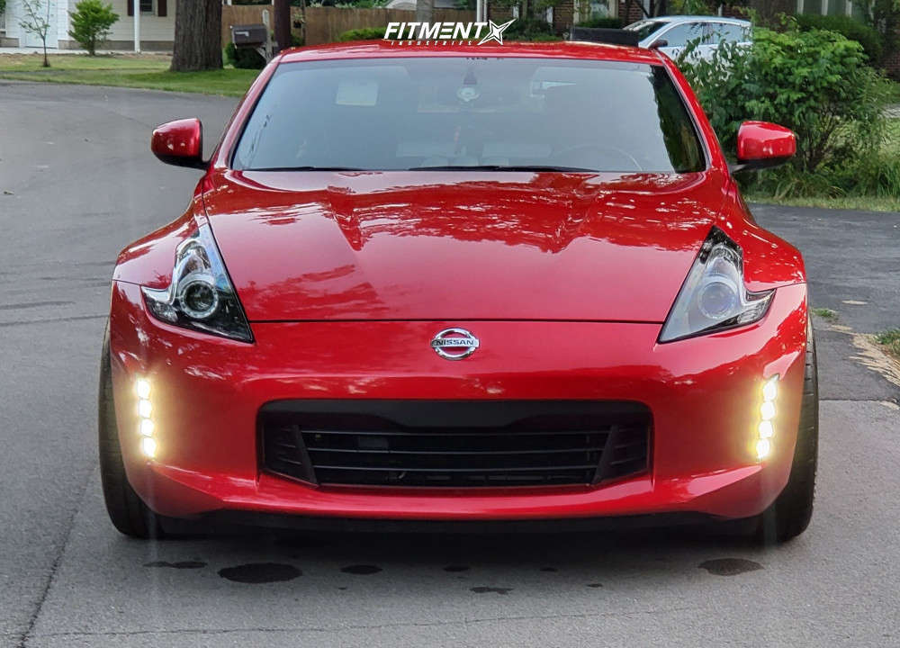 2020 Nissan 370Z Base with 18x9.5 Aodhan Ds01 and Continental 255x45 on ...