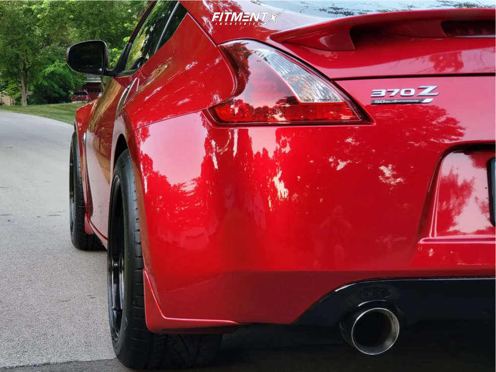 2020 Nissan 370Z Base with 18x9.5 Aodhan Ds01 and Continental 255x45 on ...