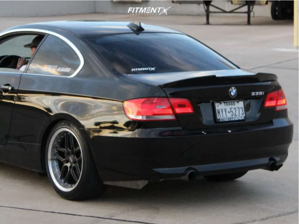 2010 BMW 335i Base with 18x8.5 ESR Cs15 and Kumho 225x40 on Stock ...