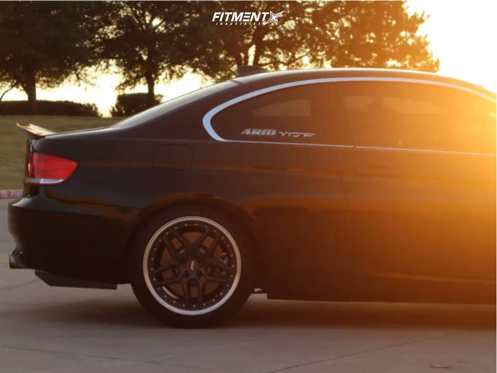 2010 BMW 335i Base with 18x8.5 ESR Cs15 and Kumho 225x40 on Stock ...