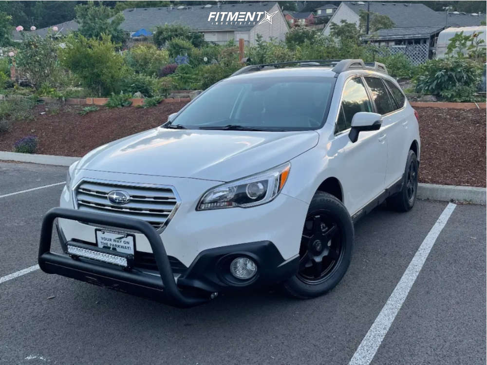 2017 Subaru Outback 3.6R Limited with 18x8 Voxx Riva and Bridgestone ...