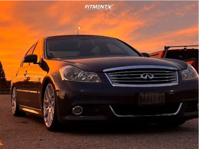 2008 INFINITI M35 X with 20x8.5 Impact 603s and Vercelli 245x35 on ...
