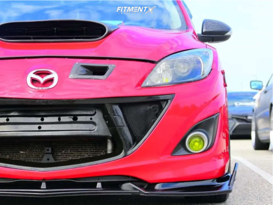 2013 Mazda 3 Mazdaspeed with 18x8.5 SSR Gt2 and Forceum 245x40 on Stock ...