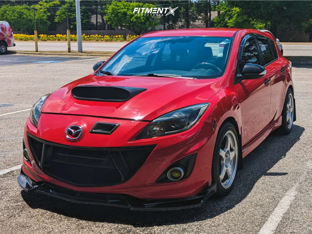 2013 Mazda 3 Mazdaspeed with 18x8.5 SSR Gt2 and Forceum 245x40 on Stock Suspension | 2303073 ...