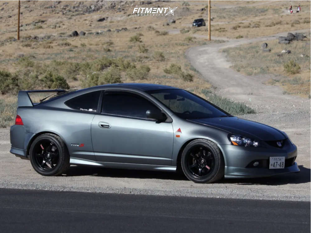 2005 Acura RSX Type-S with 17x9 Gram Lights 57dr and Firestone 255x40 ...