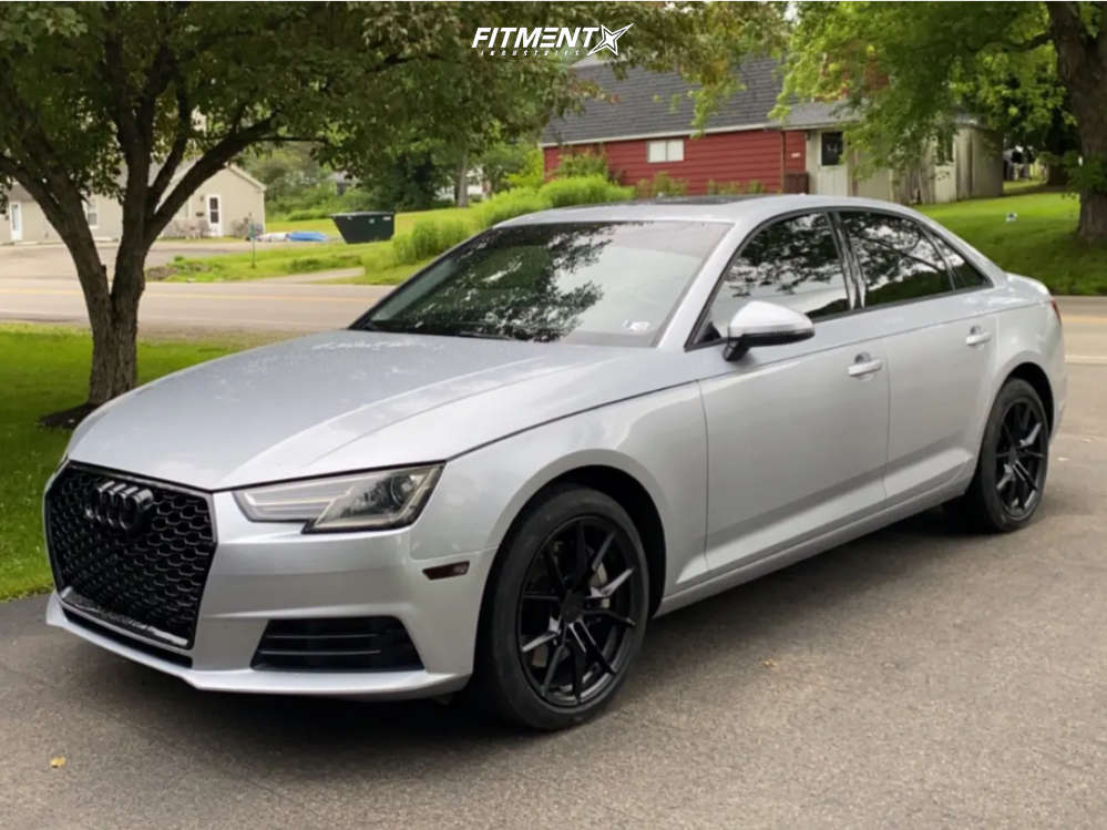 2017 Audi A4 Quattro Premium with 18x8.5 TSW Neptune and Pirelli 245x40 ...