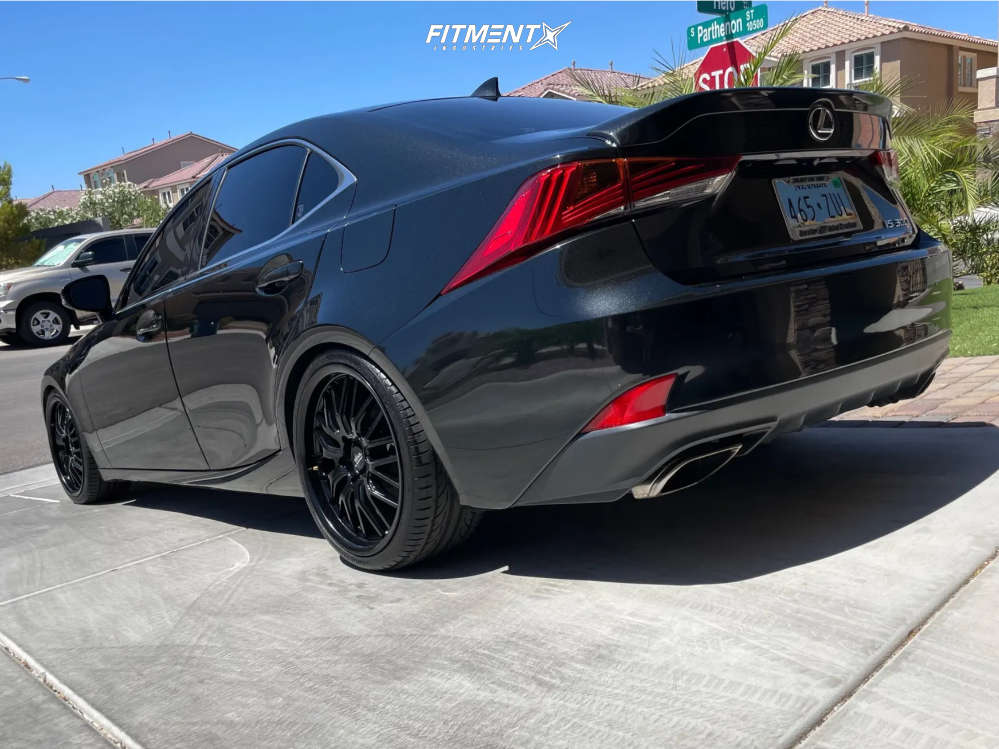 2018 Lexus IS300 Base with 19x8.5 Voxx Masi and Hankook 235x35 on ...