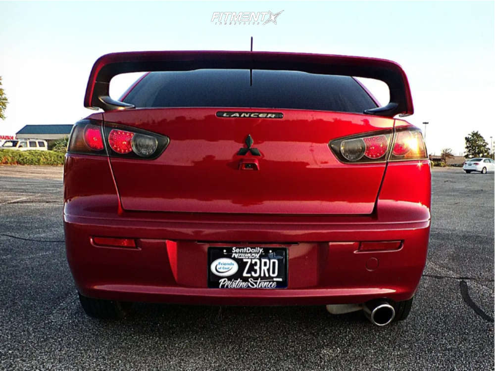 2017 Mitsubishi Lancer ES with 18x8 Drag Concepts R31 and Milestar ...