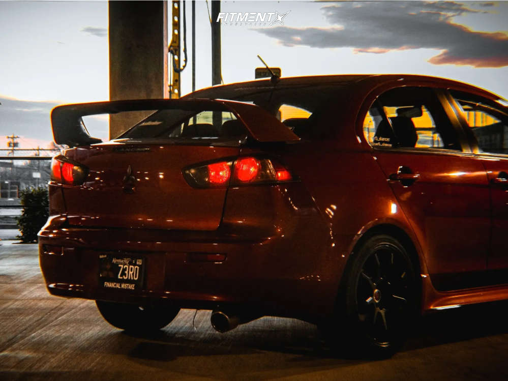 2017 Mitsubishi Lancer ES with 18x8 Drag Concepts R31 and Milestar ...