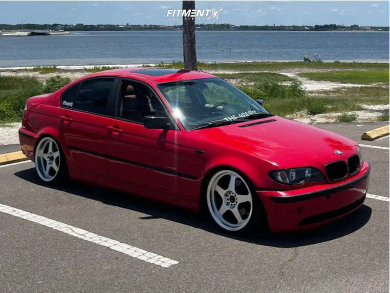 2004 BMW 325i Base with 18x8 Vors Sp1 and Atlas 205x35 on Coilovers ...