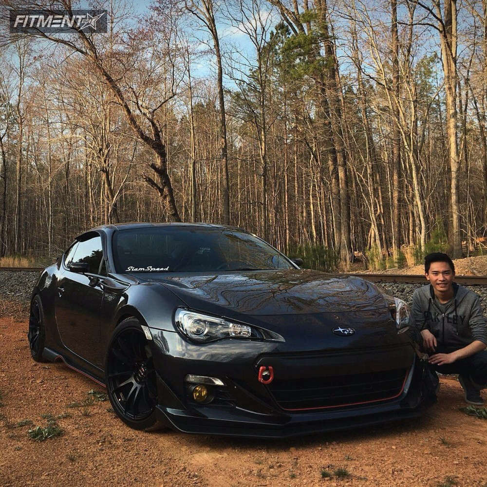 2013 Subaru BRZ Base with 18x9.5 Gram Lights 57xtreme and Michelin ...