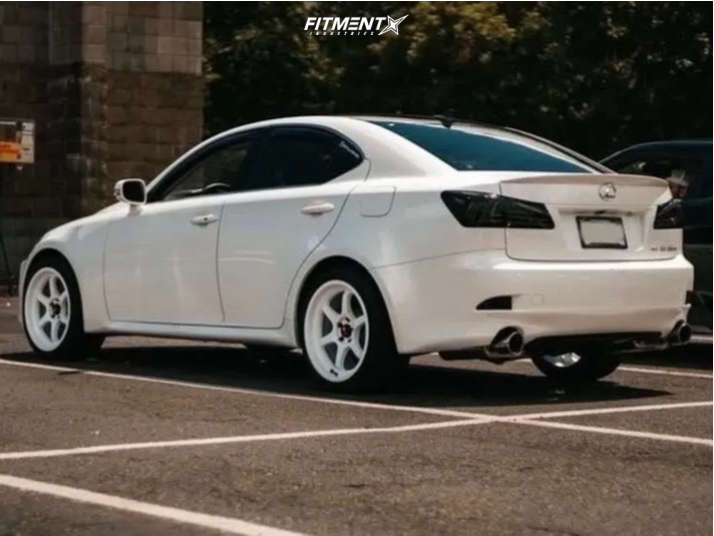 2012 Lexus IS250 Base with 18x9.5 Aodhan Ah08 and Delinte 245x40 on ...