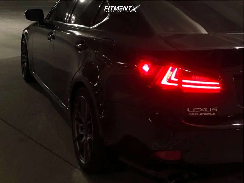 2009 Lexus IS250 Base with 18x8.5 Option Lab R716 and Vercelli 255x40 ...