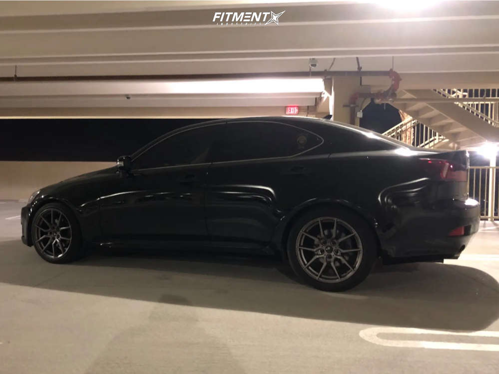 2009 Lexus IS250 Base with 18x8.5 Option Lab R716 and Vercelli 255x40 ...