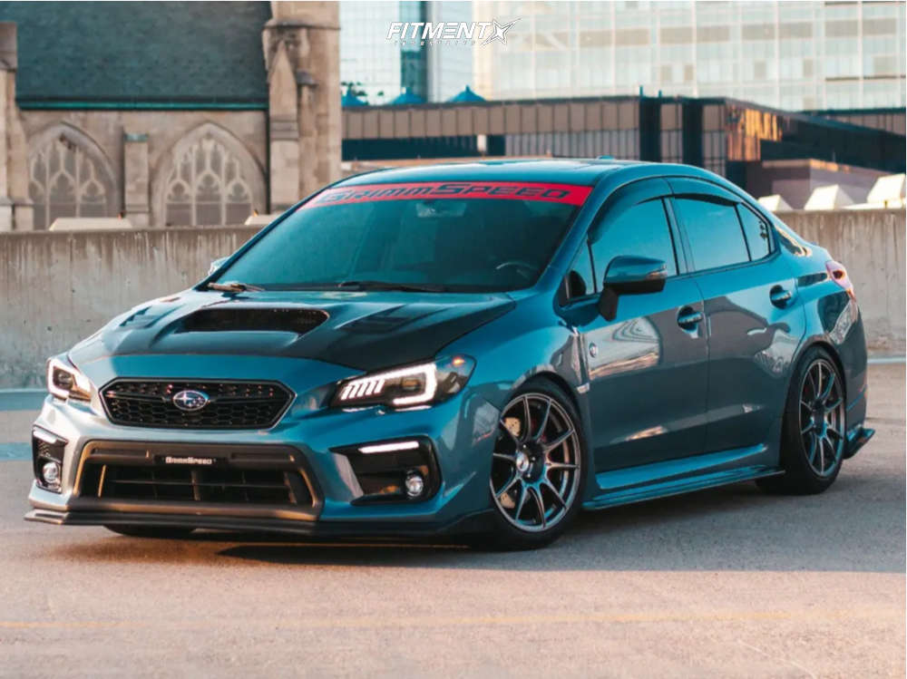 2018 Subaru WRX Limited with 18x9.5 SSR Gtx01 and Michelin 245x40 on Coilovers | 2308422 ...