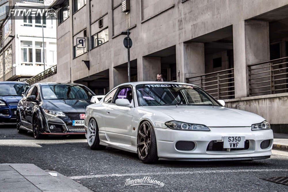 1998 Nissan 200SX SE-R with 18x9.5 Rota Pro R and Kumho 225x40 on ...