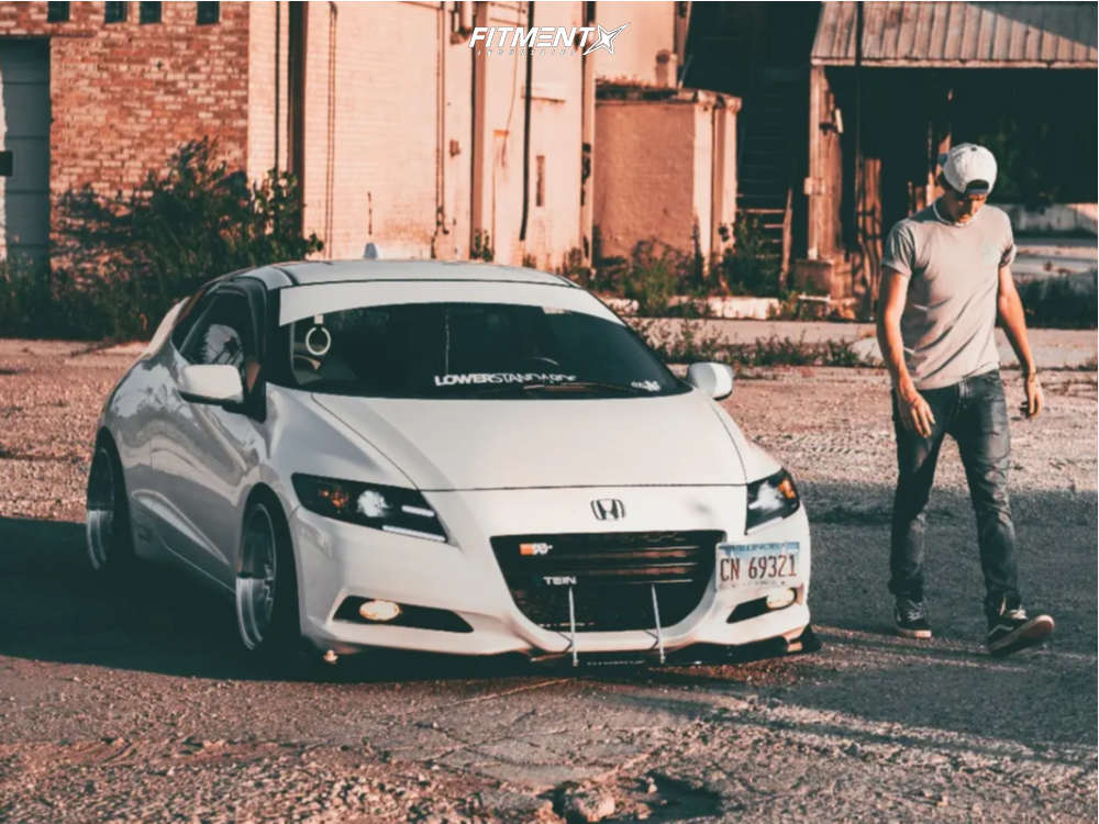 2011 Honda CR-Z EX with 17x9 MST Mt11 and Westlake 215x40 on Coilovers ...