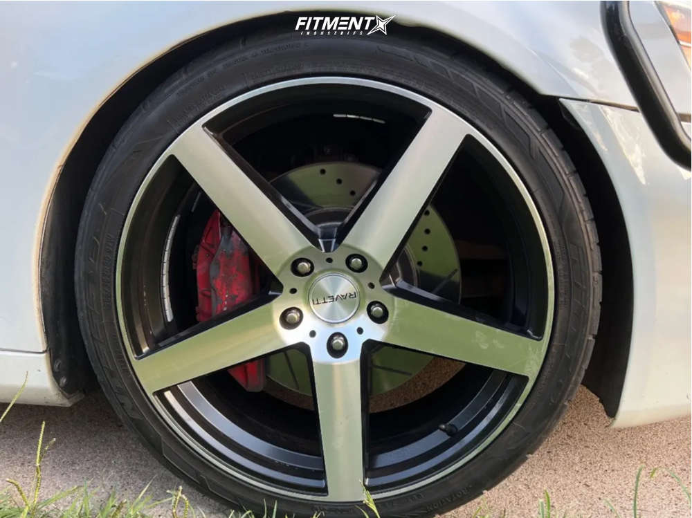 2014 Chevrolet Caprice PPV with 20x8.5 Ravetti M13 and Nitto 255x35 on ...