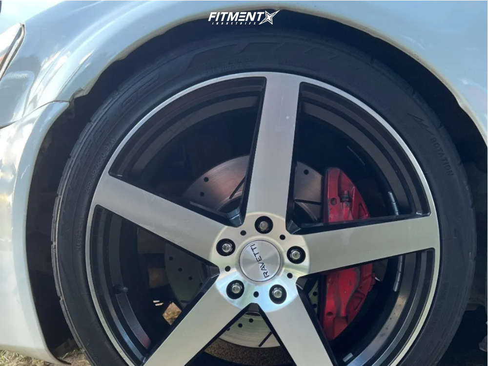 2014 Chevrolet Caprice PPV with 20x8.5 Ravetti M13 and Nitto 255x35 on ...