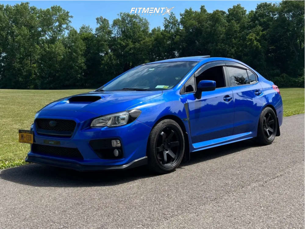 2017 Subaru WRX Premium with 18x9.5 AVID1 Av6 and General 245x40 on ...