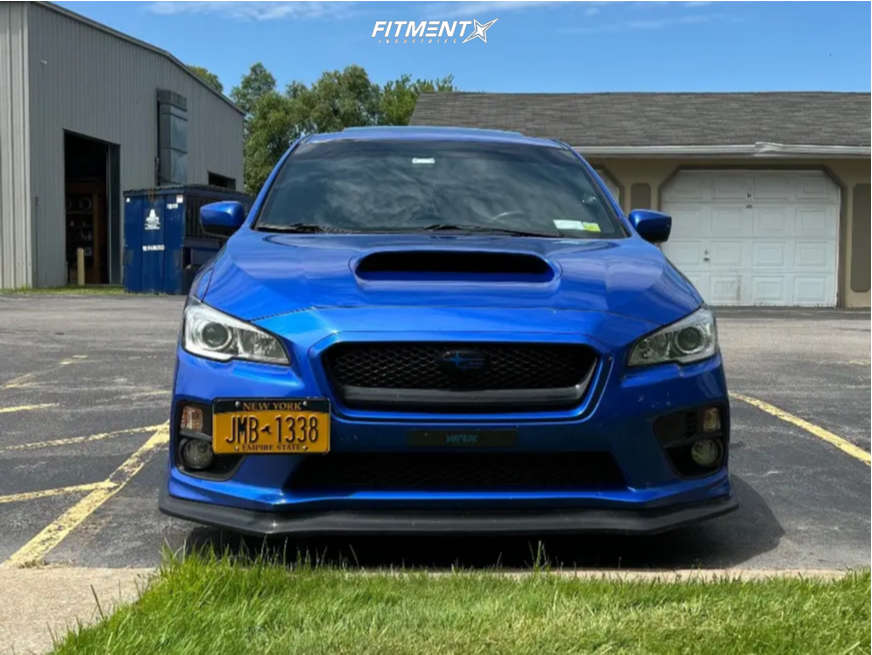 2017 Subaru WRX Premium with 18x9.5 AVID1 Av6 and General 245x40 on ...