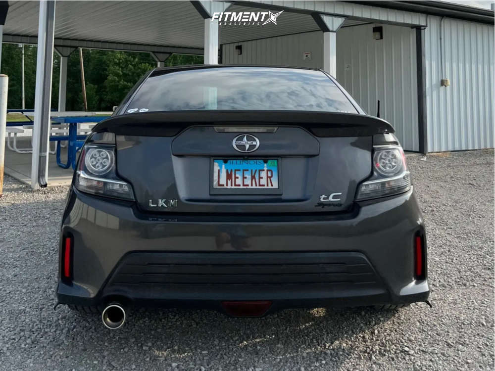 2014 Scion TC Base with 18x8.5 JNC Jnc014 and Toyo Tires 225x45 on ...