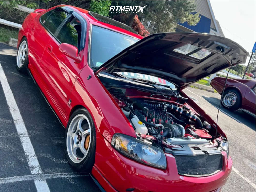 2006 Nissan Sentra SE-R Spec V with 17x7.5 Rays Engineering Nismo 57CR ...