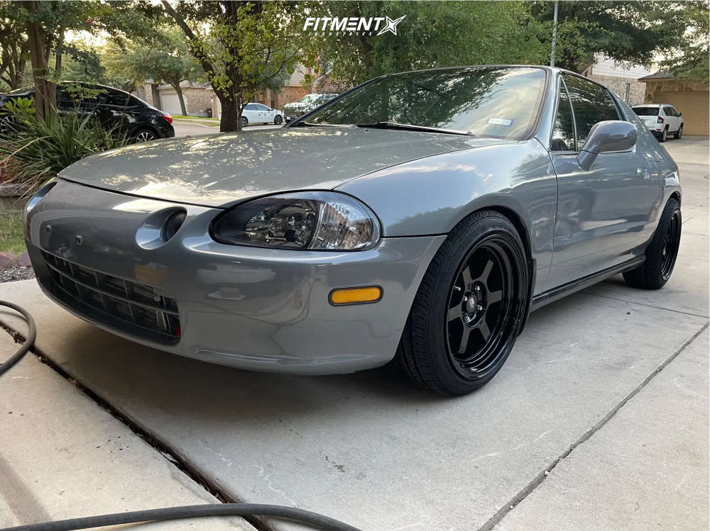 1993 Honda Civic Del Sol Si with 16x8 MST Time Attack and Centennial ...