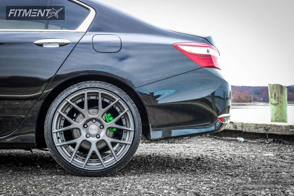 2016 Honda Accord LX with 20x9 Stance SC-8 and Nitto 225x35 on Stock ...