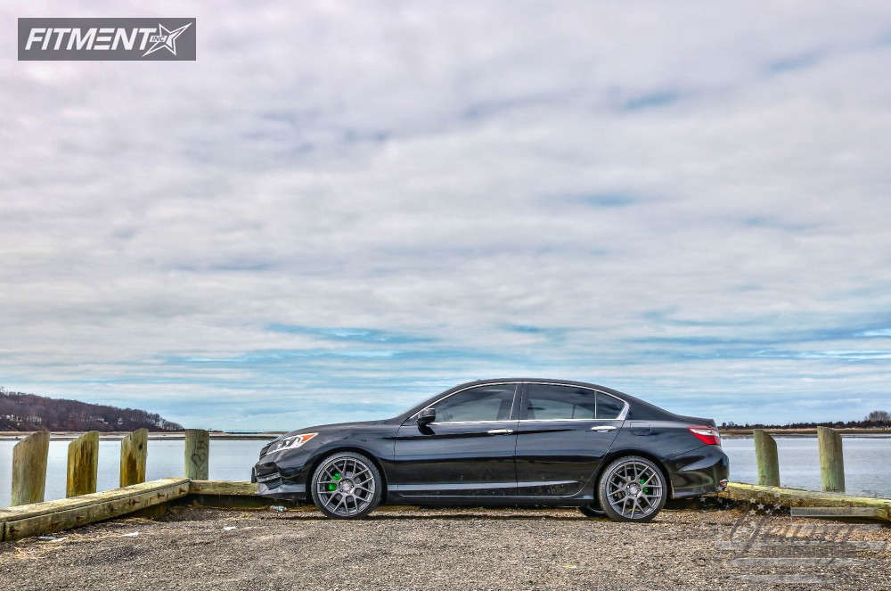 2016 Honda Accord LX with 20x9 Stance SC-8 and Nitto 225x35 on Stock ...