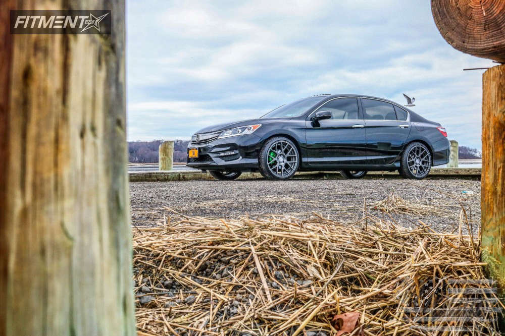 2016 Honda Accord LX with 20x9 Stance SC-8 and Nitto 225x35 on Stock ...