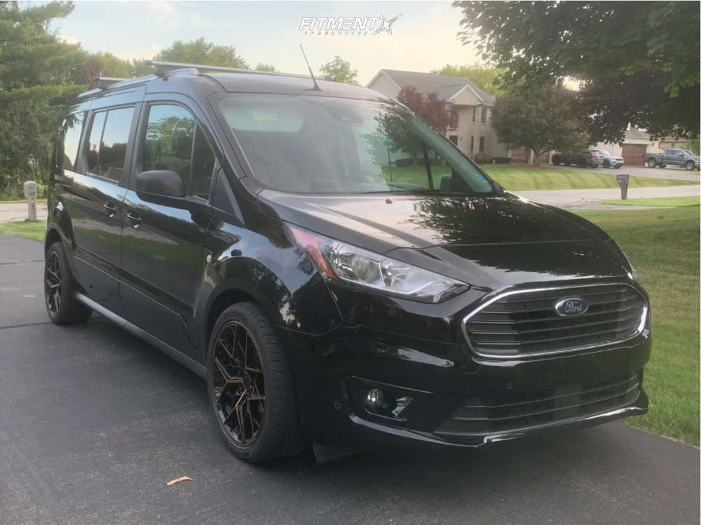 2021 Ford Transit Connect XLT with 18x8.5 Shift Piston and Vercelli ...