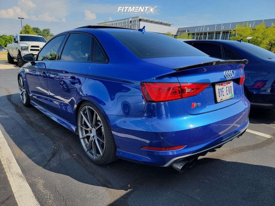 2016 Audi S3 Premium Plus with 19x8.5 Flow One Race Spec F4 and ...